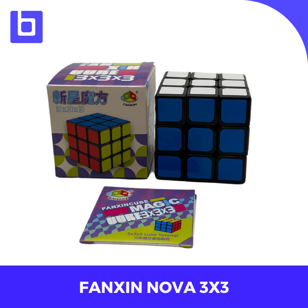 Jual Cube 3x3 Fanxin Nova Black 3x3 Cube | Shopee Indonesia