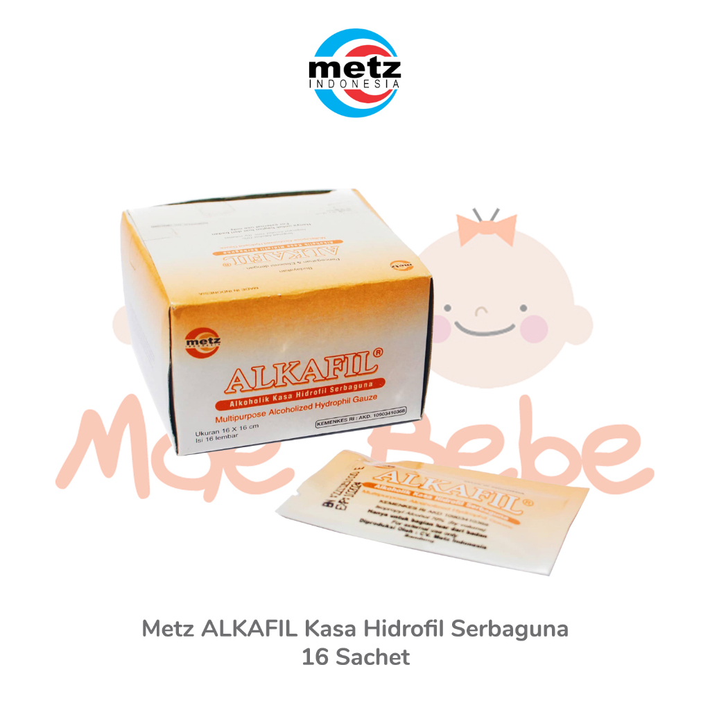 Jual Metz Alkafil Kasa Hidrofil Serbaguna 16 Sachet | Shopee Indonesia