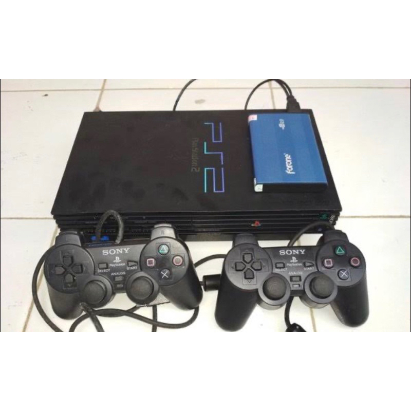 Jual PS-2 SONY FAT HDD 600GB (BEKAS) | Shopee Indonesia