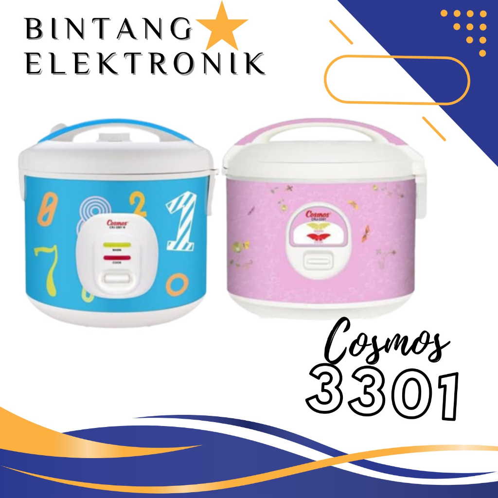 Jual COSMOS CRJ-3301 N Rice Cooker 1.8 Lt (Magic Com / Penanak Nasi ...