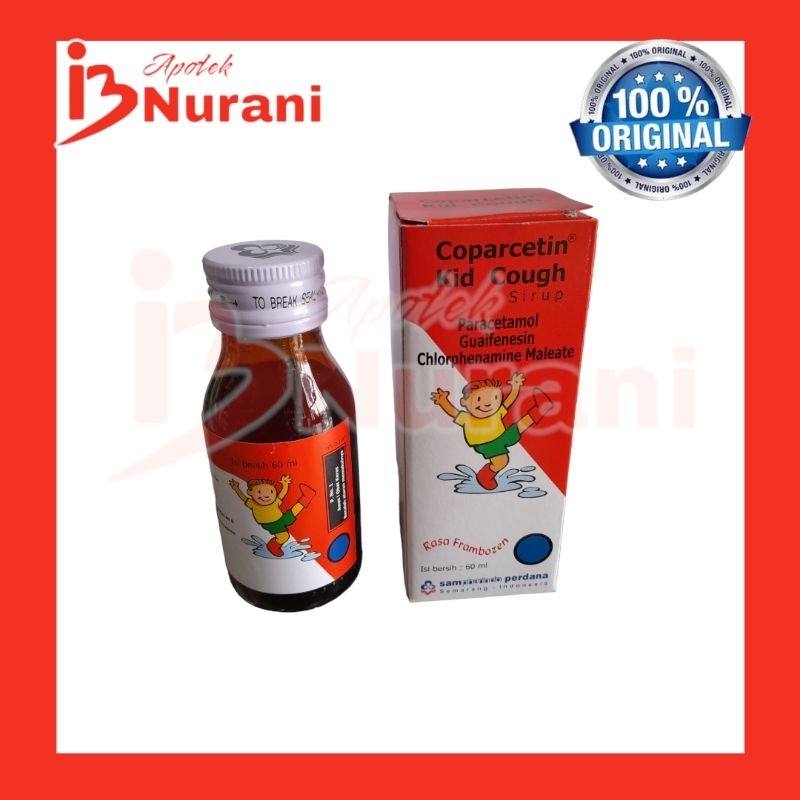 Jual COPARCETIN KIDS SIRUP 60 ML obat batuk pilek | Shopee Indonesia