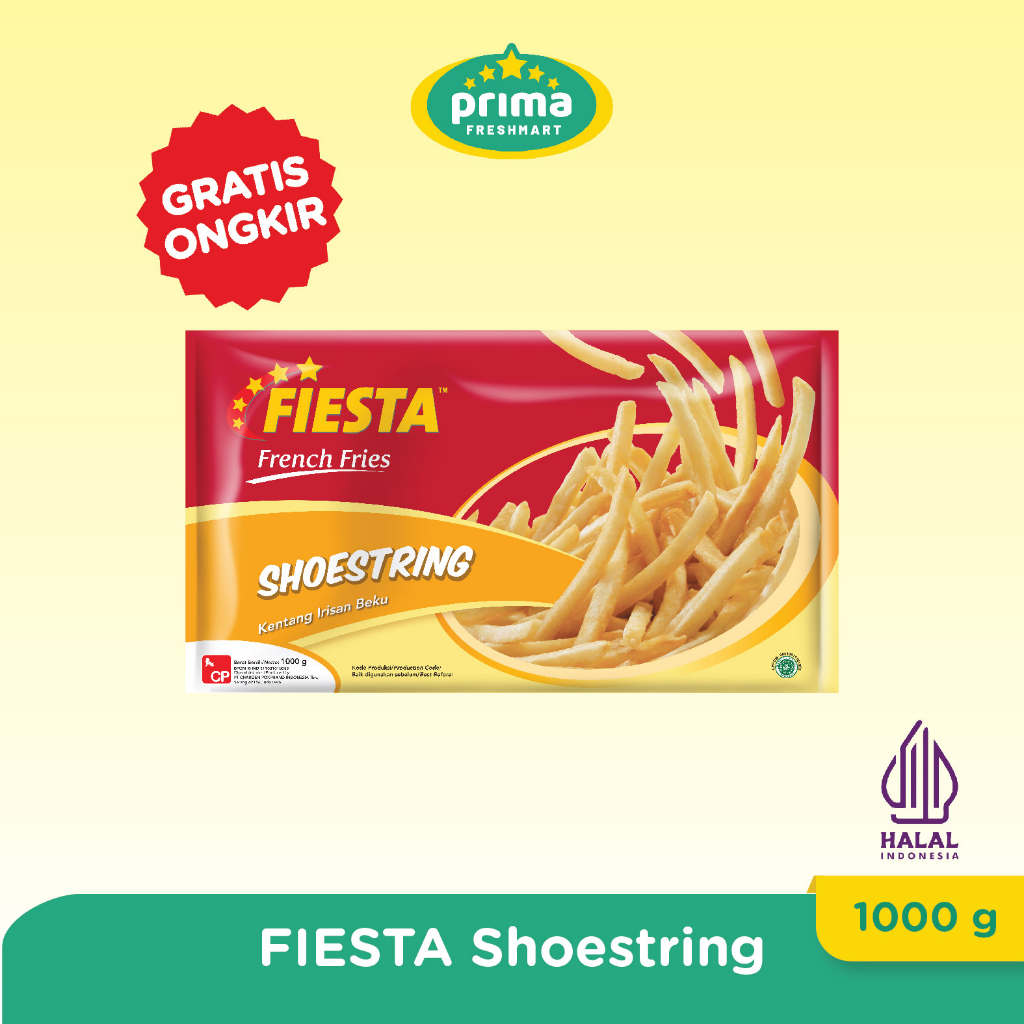 Jual FIESTA FRENCH FRIES SHOESTRING 1000 GR | Shopee Indonesia