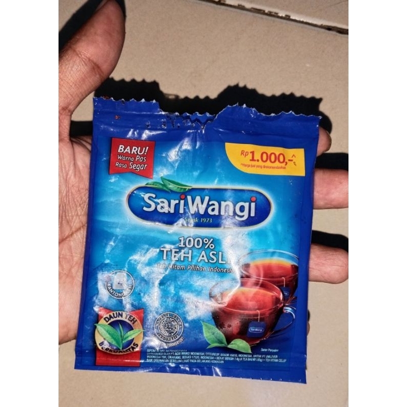 Jual Sari Wangi Teh Celup 1 Kotak (Isi 25 Sachet) | Shopee Indonesia