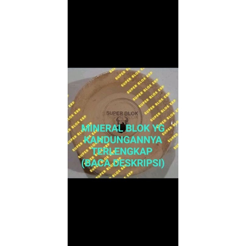 Jual Mineral blok 500gr -SUPER BLOK - Mineral block - New formula ...
