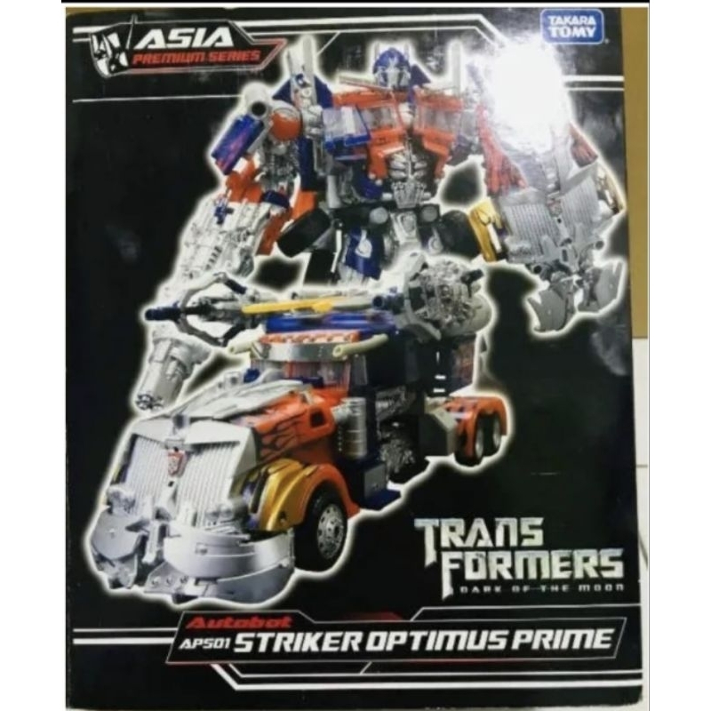 Jual Takara Tomy Transformers Stiker Optimus Prime APS-01 Asia + FWI-4M JetWing Upgrade Kit ...