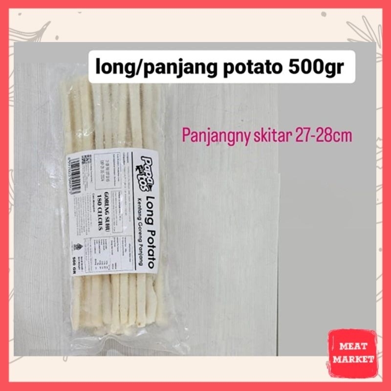 Jual Papatos Potato Long/Short 500g | Shopee Indonesia