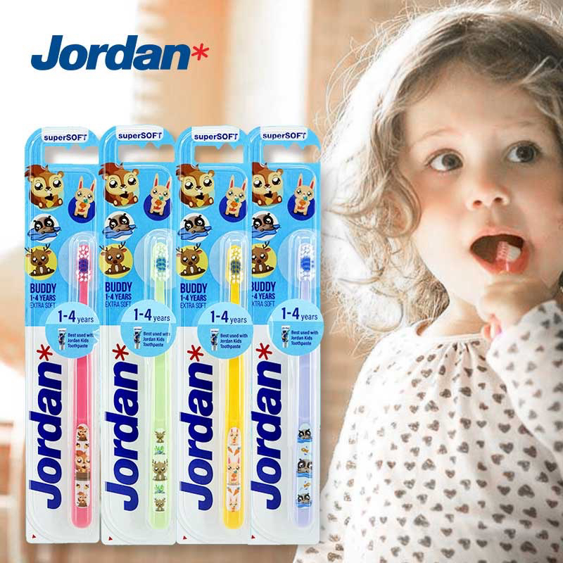 Jual Jordan Kids Toothbrush Buddy Supersoft - Sikat Gigi Anak (1-10 ...