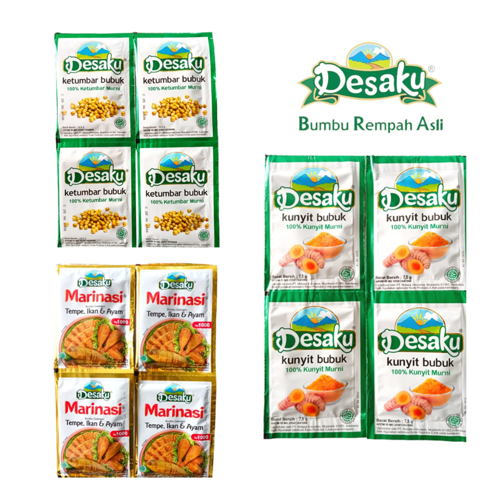 Jual DESAKU Bumbu All Varian Rasa Gorengan Marinasi Ayam Tempe Ikan ...