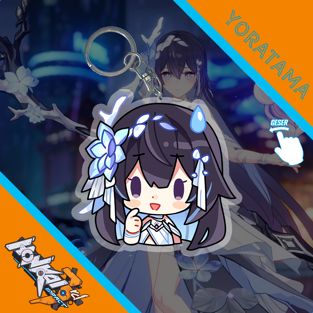 Jual Gantungan Kunci Seele Herrscher Honkai Impact HI3, Keychain Anime ...