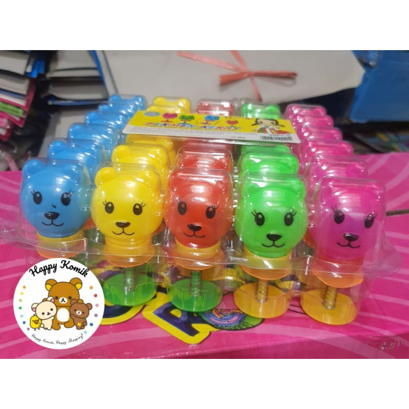 Jual Permen Cemilan Snack Beruang Loncat Mainan Anak ( Isi 30 pcs ...