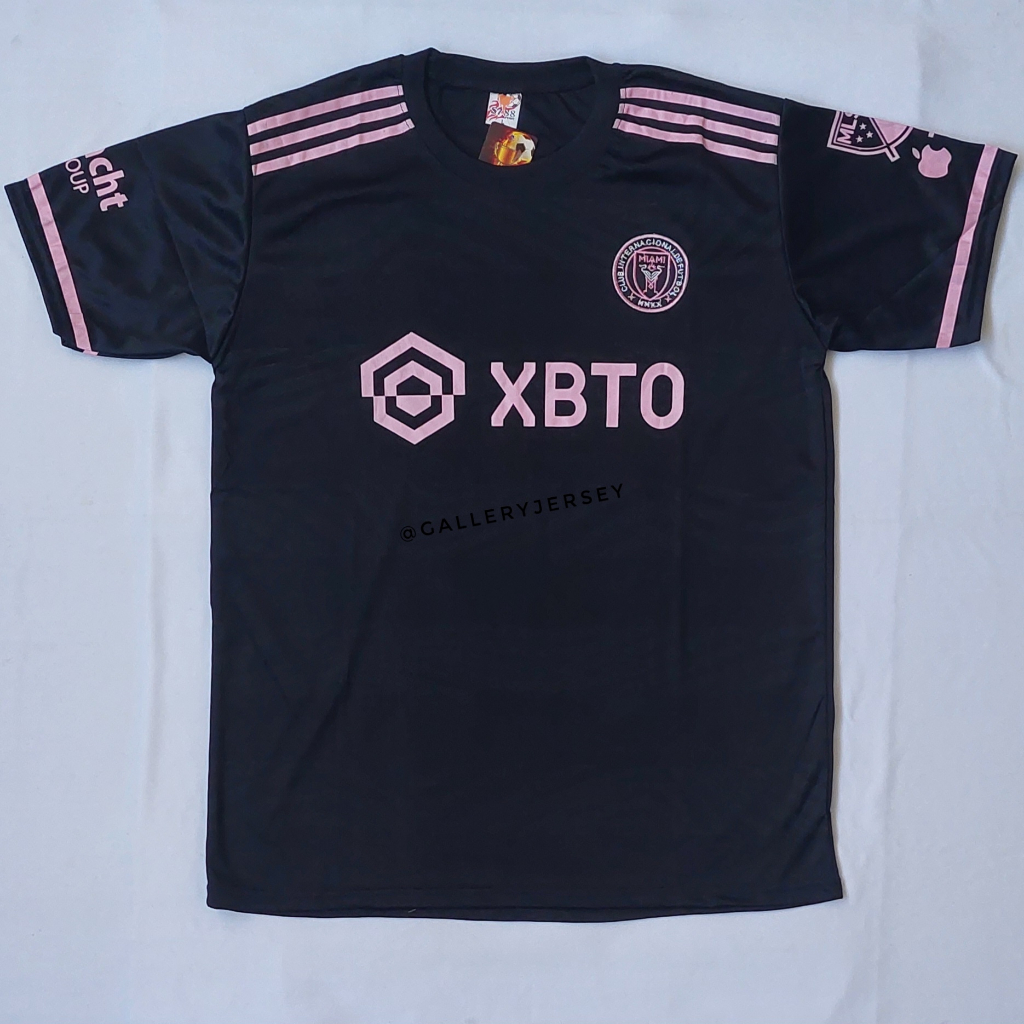 Jual Jersey Bola Dewasa Inter Miami Home Hitam Baju Bola Dewasa Inter