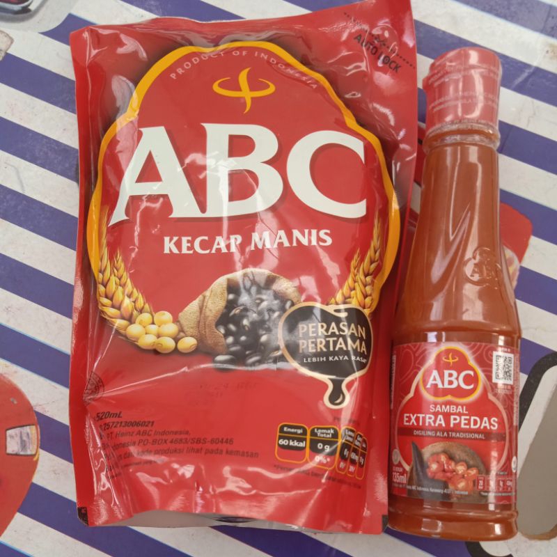 Jual kecap abc 520ml free saos sambal | Shopee Indonesia
