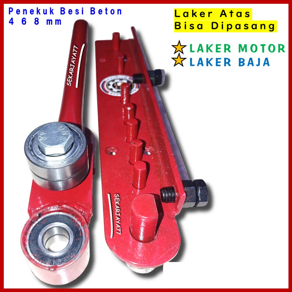 Jual Alat pembengkok besi Penekuk Besi beton begel 4 6 8 mm Sekarjaya77 ...