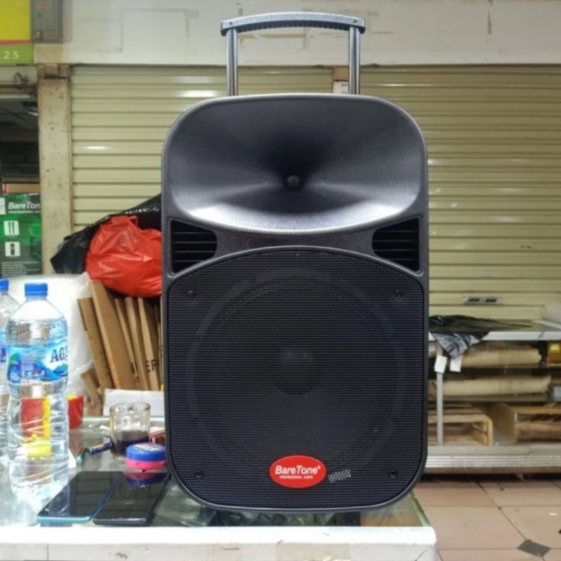 Jual SPEAKER PORTABLE BARETONE MAX 12 MHWR SPEAKER AKTIF KARAOEKE ...