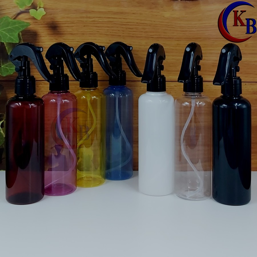 Jual BOTOL TRIGER 250 ML TRIGGER AR HITAM NECK 24 / BOTOL PLASTIK PET BR 250ML | Shopee Indonesia