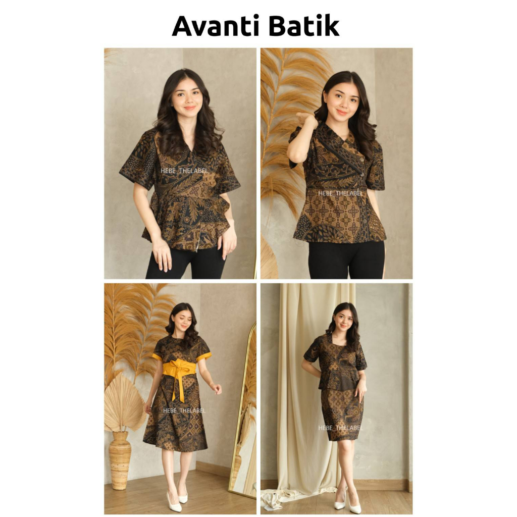 Jual Avanti Batik - Pakaian Wanita ( Kara-Menur-Ilya-Mudita ) | Shopee ...