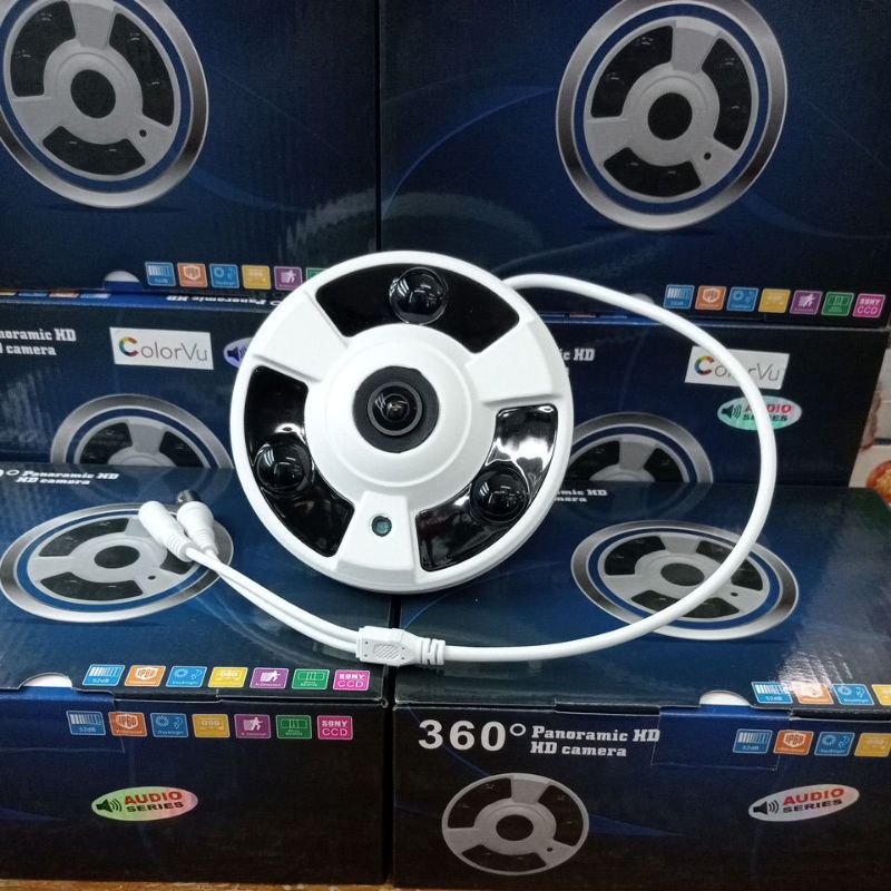 Jual CCTV AHD 5 MP 1080P FULL HD PANORAMIC 360 DERAJAT / FISH EYE ...