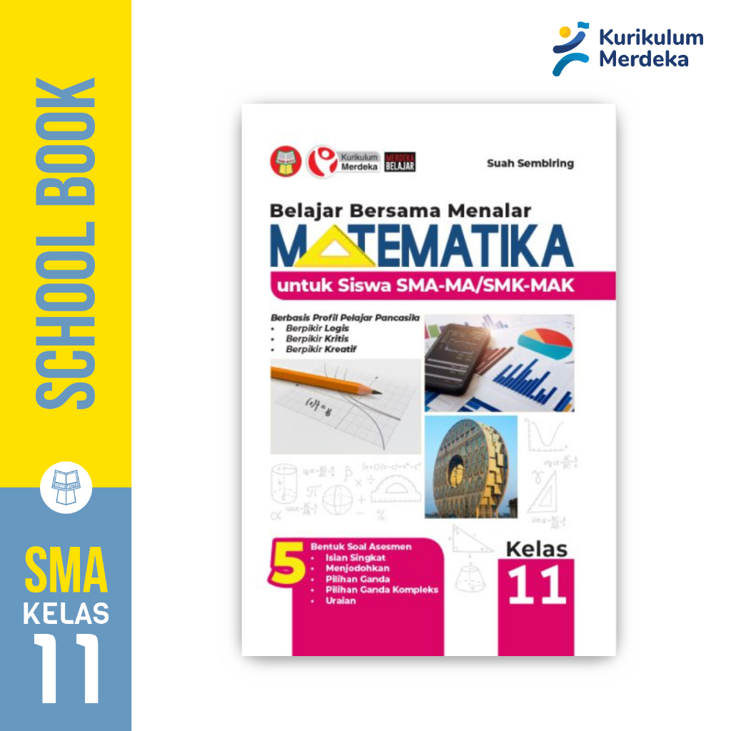 Jual Yrama Widya - Buku Belajar Bersama Menalar Matematika Umum SMA/MA Kelas 11 (Buku Paket ...