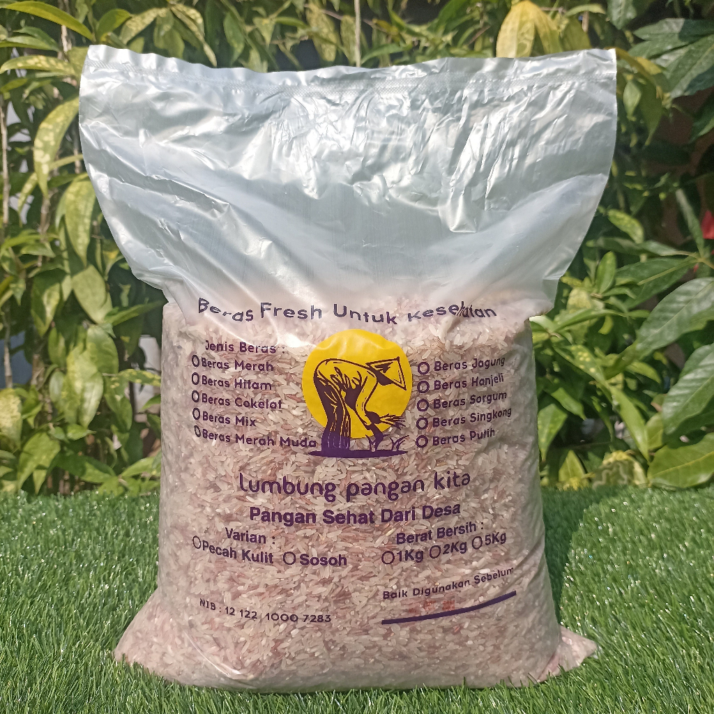 Jual Beras Merah Muda (Pink Rice) I Lumbung Pangan Kita I Beras FRESH ...