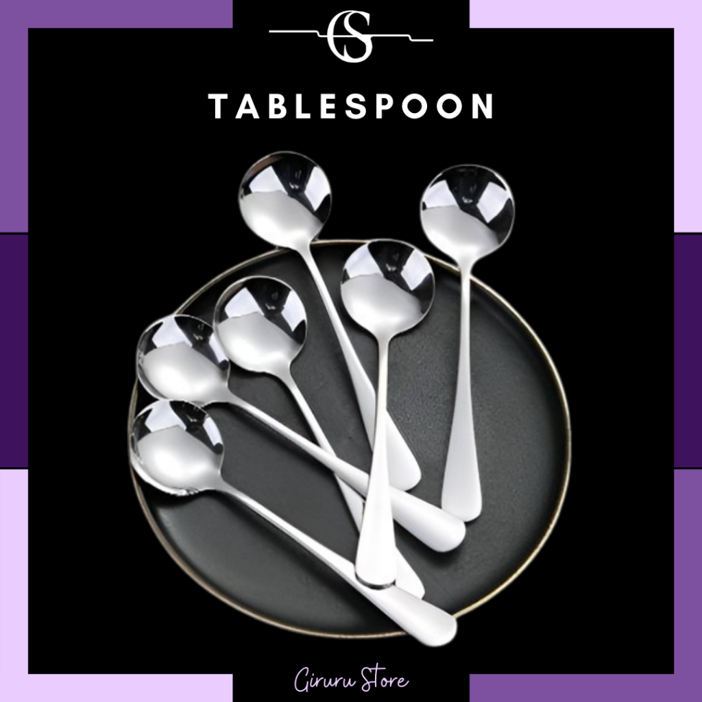 Jual Sendok Makan Bulat Korea Stainless Steel / Sendok Korea Alat Makan ...
