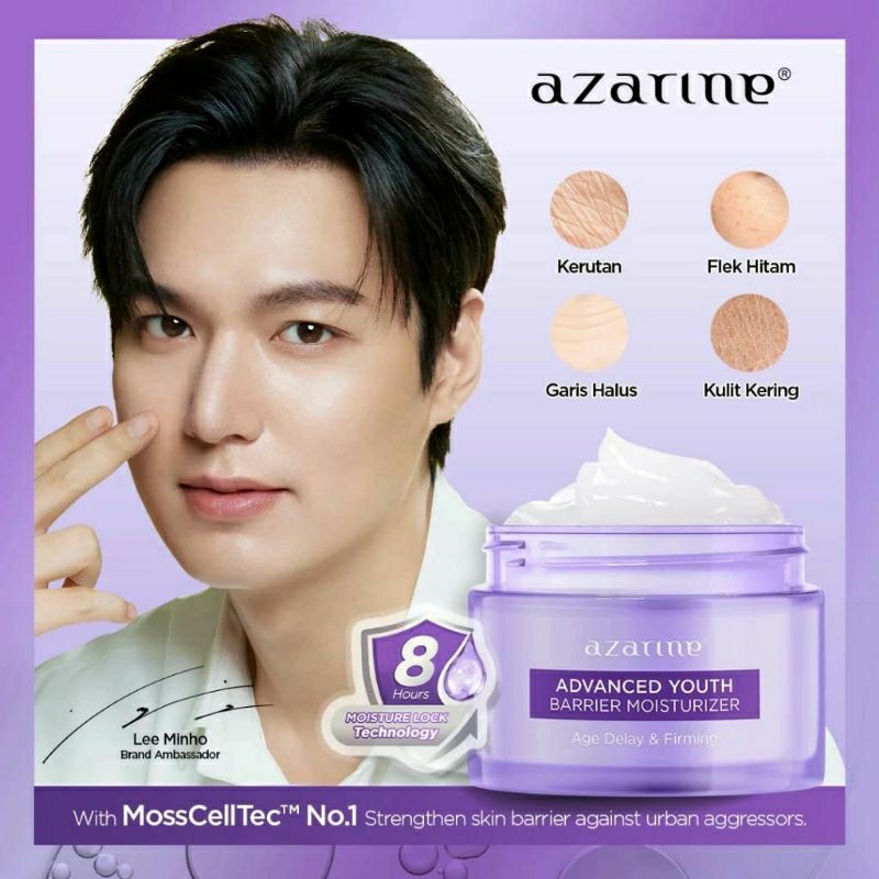 Jual Azarine Advanced Youth Barrier Moisturizer Age Delay & Firming ...