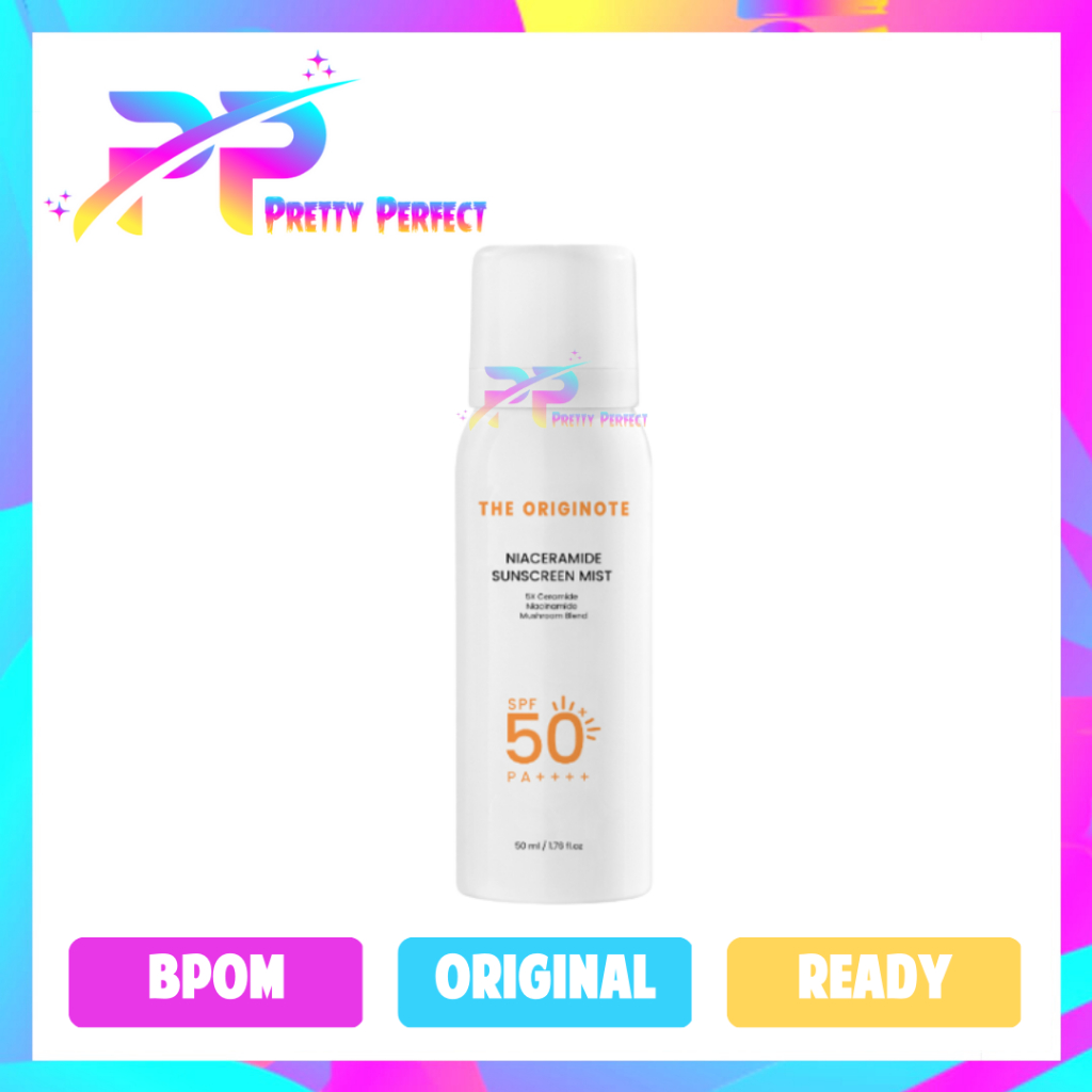 Jual The Originote Niaceramide Sunscreen Mist SPF 50 PA++++ | Shopee Indonesia
