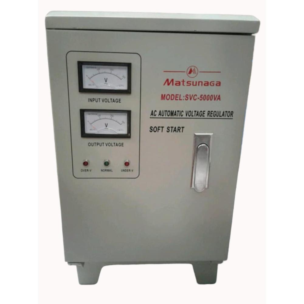Jual Stabilizer listrik MATSUNAGA 5000wat 5000va 5000watt stavol ...