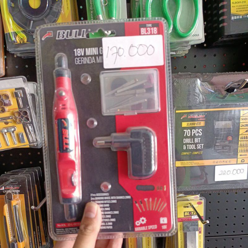 Jual Mesin Mini Die Grinder Bull BL318 | Shopee Indonesia