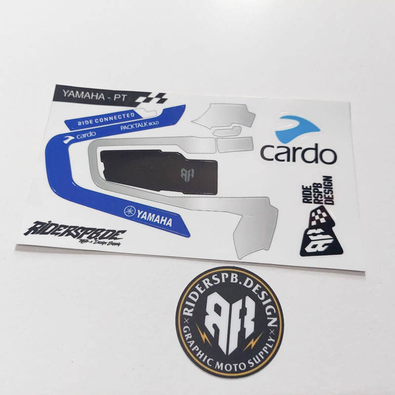 Jual YAMAHA PT - STICKER DECAL SKINCOVER GARSKIN CARDO PACKTALK BOLD ...