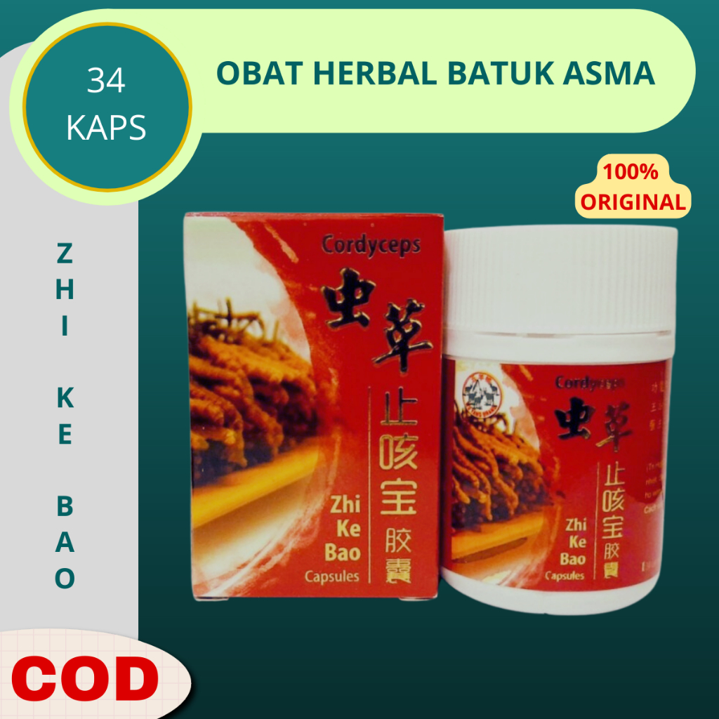 Jual ZHI KE BAO | Obat Batuk Dewasa | Obat Bronkitis Asma Tbc - Herbal ...