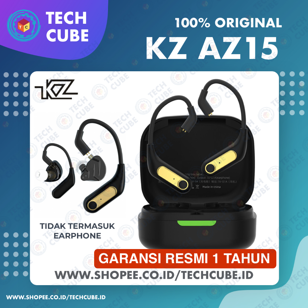 Jual KZ AZ15 APTX TWS Upgrade Bluetooth 5.2 Adapter Earphone Alt AZ09 PRO AZ10 | Shopee Indonesia