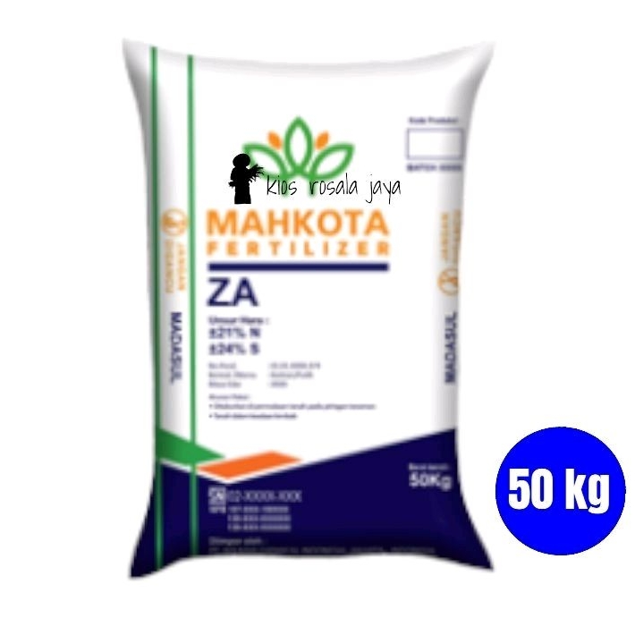Jual Pupuk ZA Mahkota 50 kg Amonium Sulfat | Shopee Indonesia