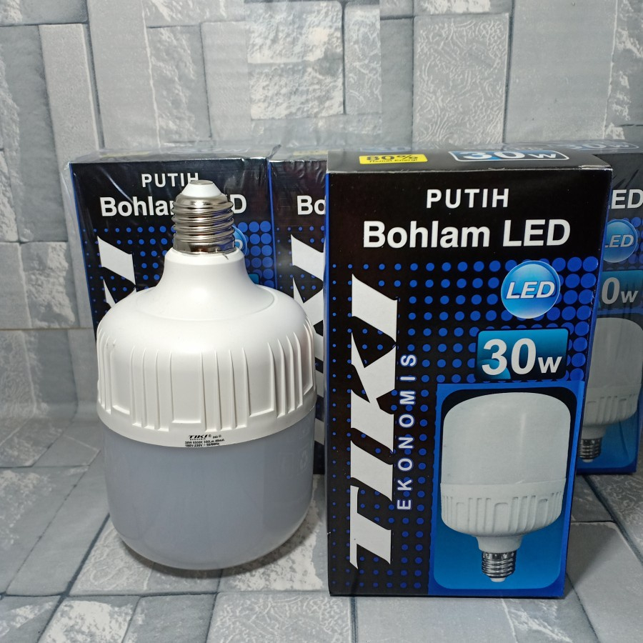 Jual Bohlam LED TIKI 30 Watt BOHLAM Ekonomis Bohlam Kapsul SNI | Shopee Indonesia