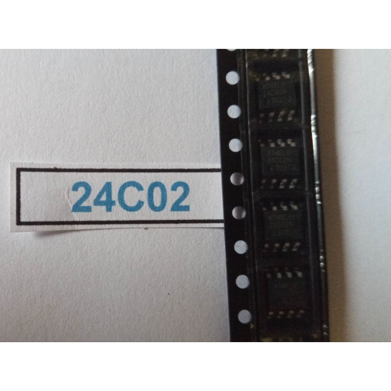 Jual Chip IC Eprome 24C02 Ecu Car EpromATMEL 24C02 | Shopee Indonesia