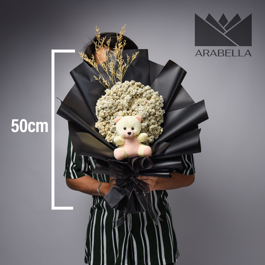 Jual Buket Bunga Edelweis 50cm - Bouquet Dried Flower Edelweiss ...