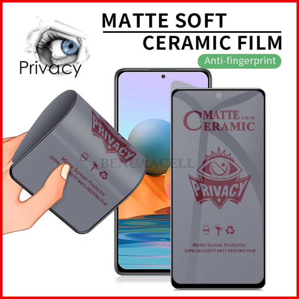 Jual CERAMIC SPY MATTE ANTI GLARE FOR XIAOMI POCOPHONE M7 PRO M5 M5S M4 PRO POCO M3 M3 PRO X7 X7 ...