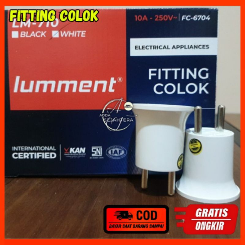 Jual Fitting Colok lampu Bohlam Bulb disko Lumment Good Quality (SNI ...