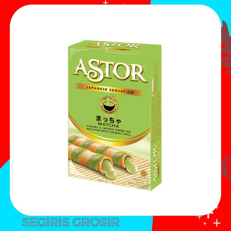 Jual ASTOR MATCHA Rasa Green tea 40 GR | Shopee Indonesia