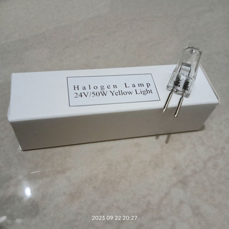 Jual lampu halogen 24V 50W 24 Volt 50 Watt murah bohlam bulb lamp free ...