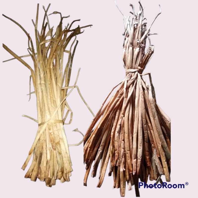 Jual Eceng gondok kering 100 batang/Enceng bahan kerajinan palacemate ...