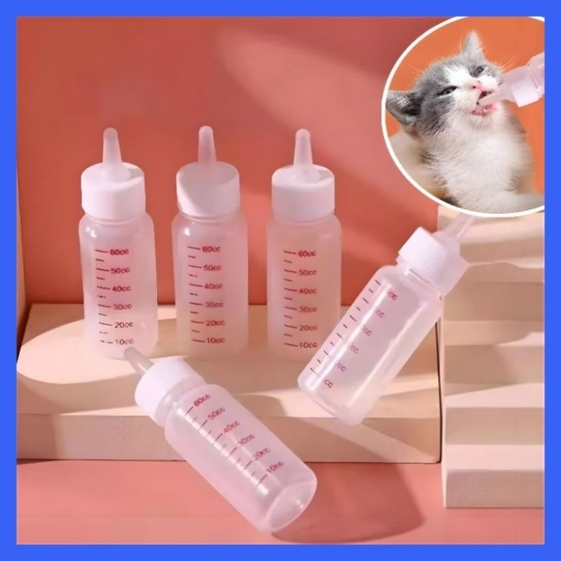 Jual BOTOL DOT KUCING BOTOL SUSU KUCING BOTOL SUSU ANJING 60 ML KITTEN ...