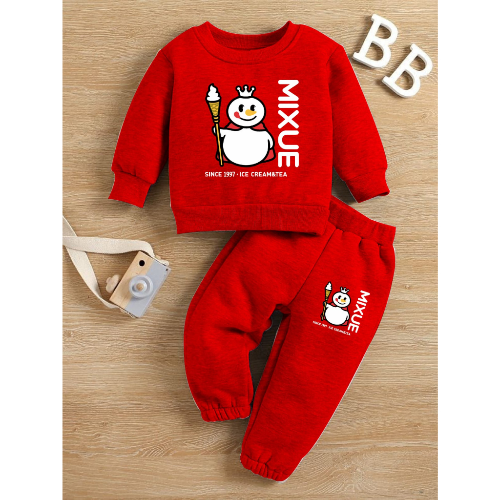 Jual BAJU MAIN ANAK SETELAN MIXUE USIA 1-5 THN | Shopee Indonesia