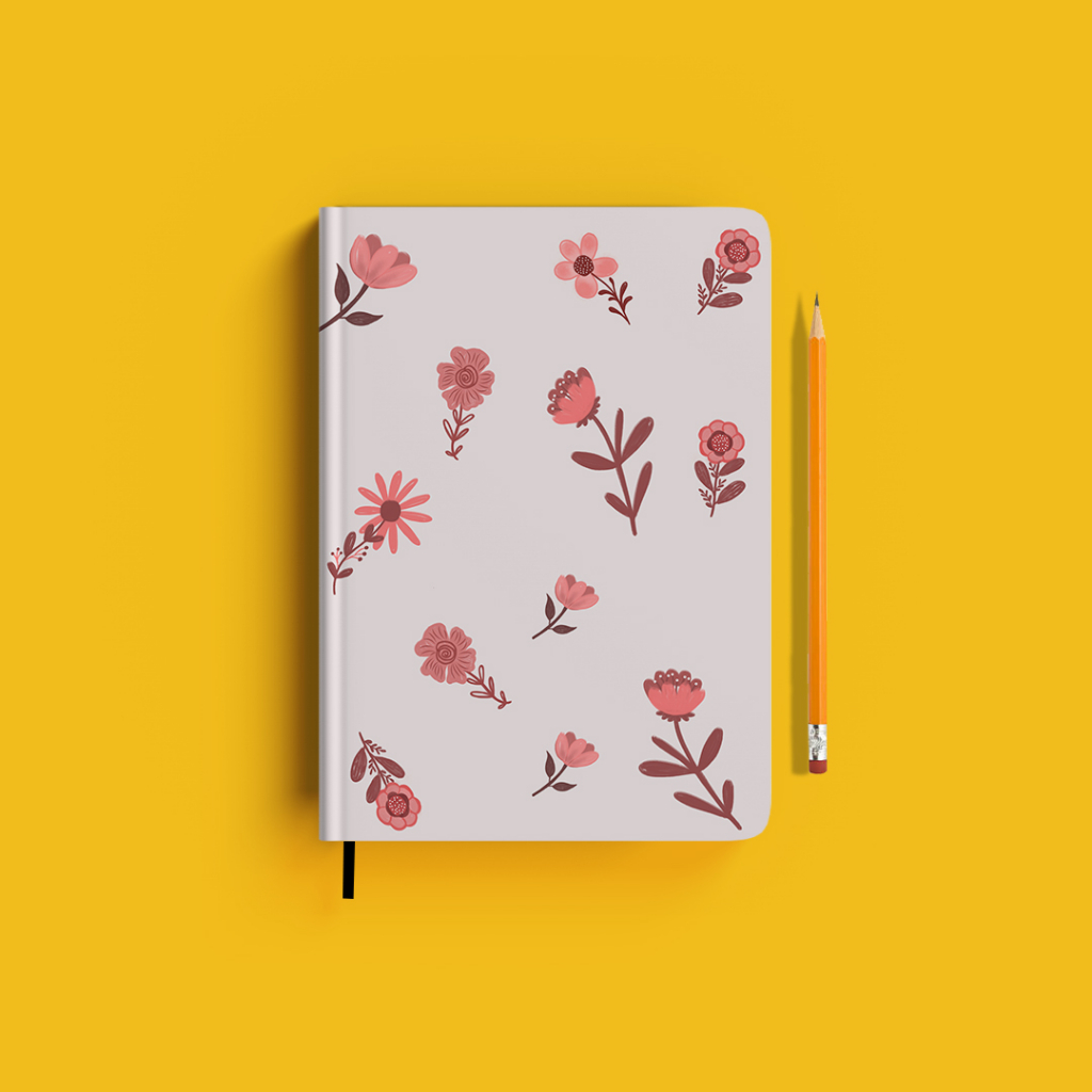 Jual Buku Catatan Aesthetic A5 100 Lembar Sampul Hardcover-Diary ...