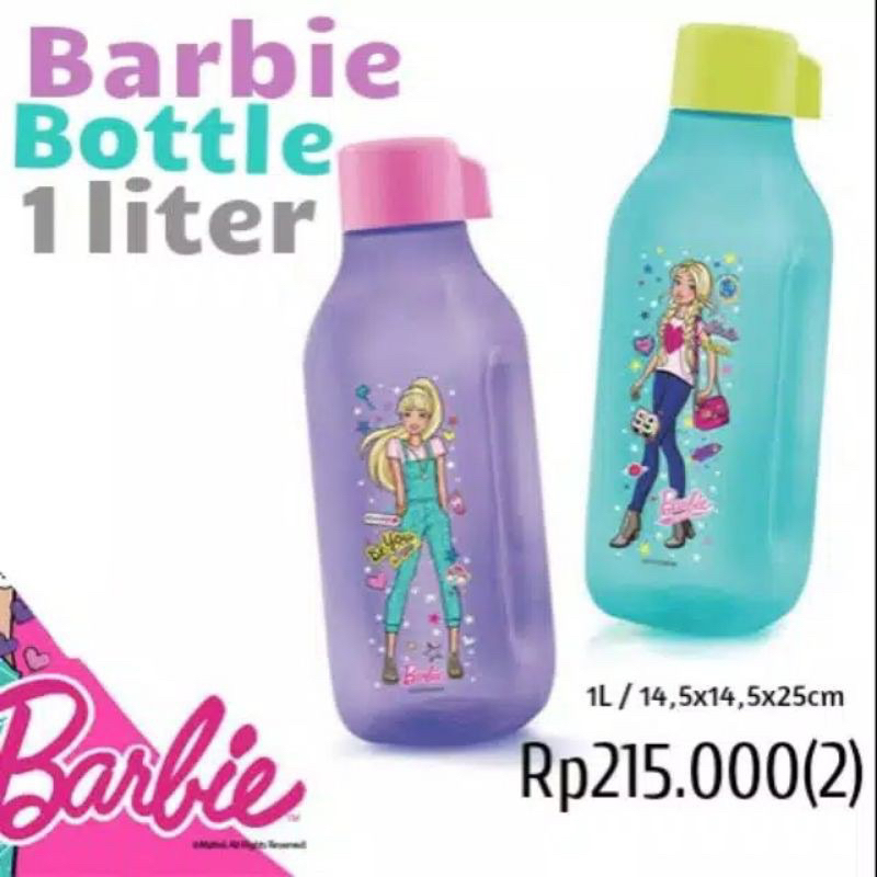 Jual Barbie bottle 1liter(tupperware) | Shopee Indonesia