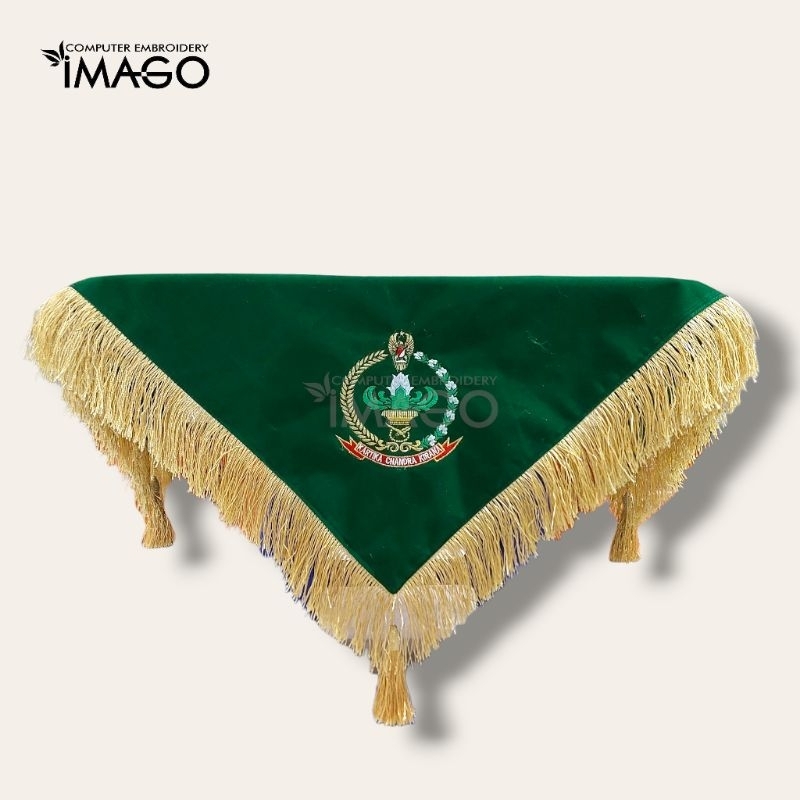 Jual Alas / Taplak Meja Logo Persit Bordir Kain Beludru | Shopee Indonesia