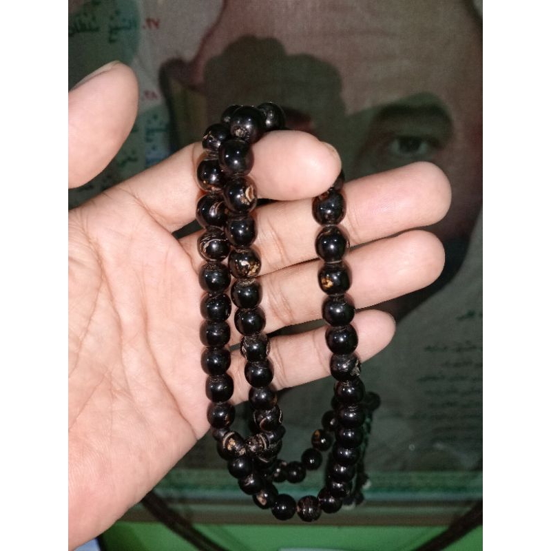Jual Tasbih Yuser 10mm Laut Merah Mesir Asli + Benang Kiswah Makam Nabi ...