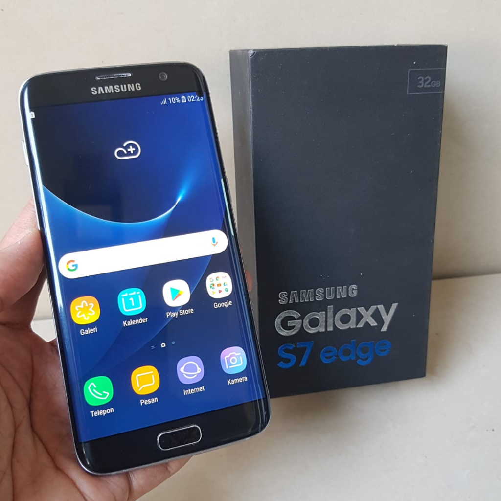 Jual Samsung Galaxy S7 Edge Dual SIM LTE RAM 4GB NFC ROM 32GB Ex Sein ...