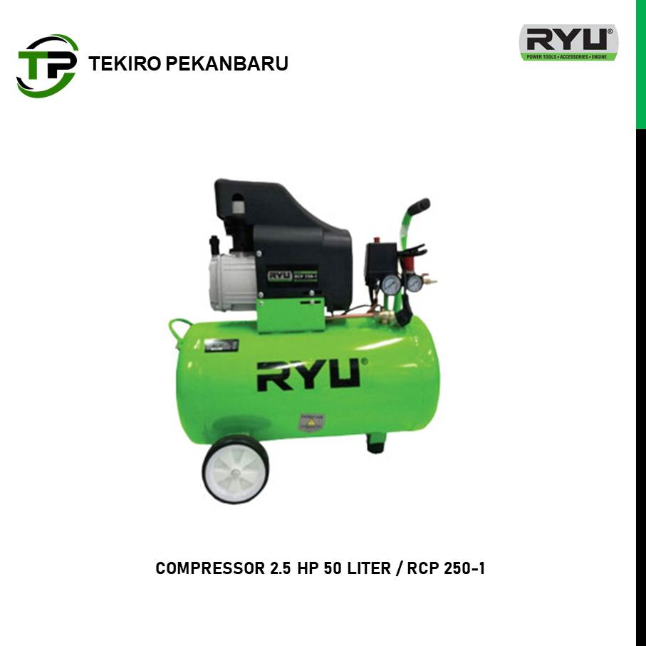 Jual RYU COMPRESSOR 2.5 HP 50 LITER RCP 250-1 | Shopee Indonesia