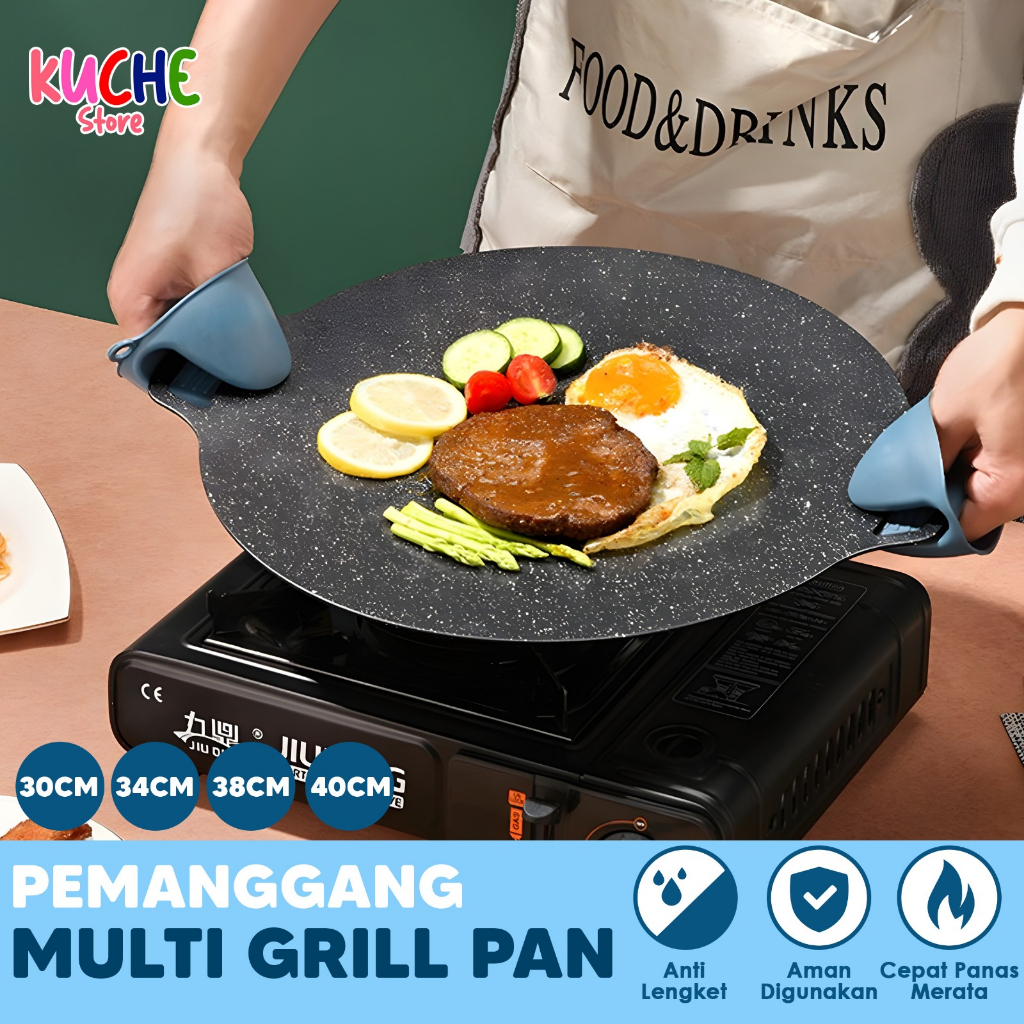 Jual Wajan Datar Banyak Ukuran / Grill Plate / Loyang Datar Untuk ...
