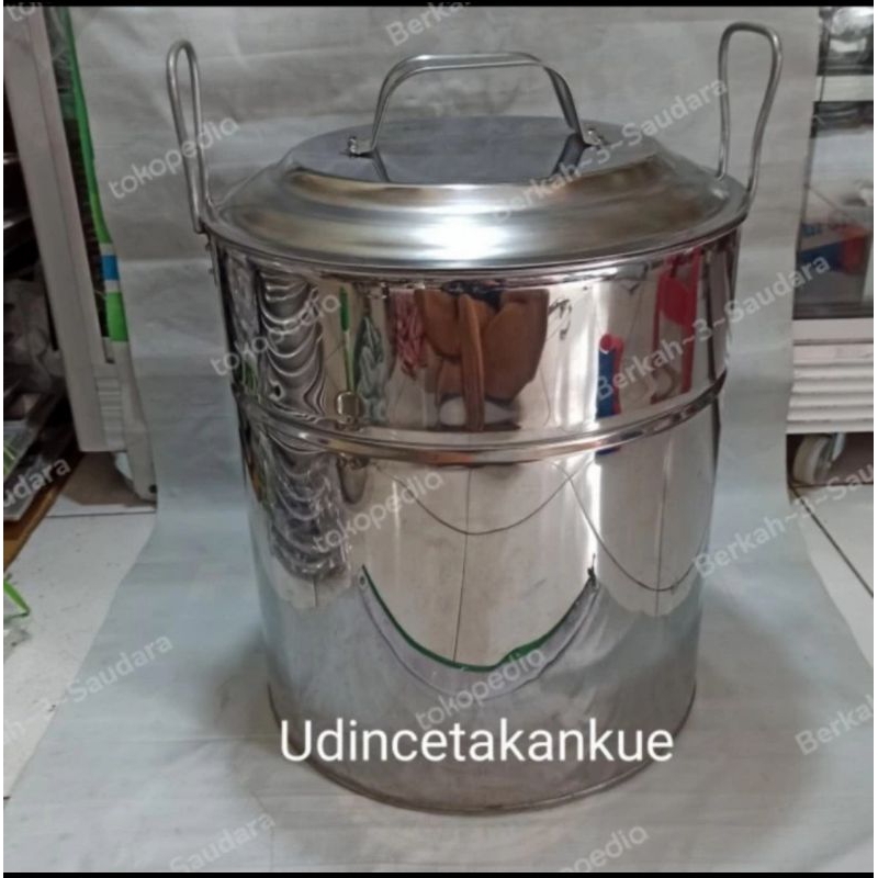 Jual Dandang Baso Tong Baso Stainless Ukuran 35 cm | Shopee Indonesia